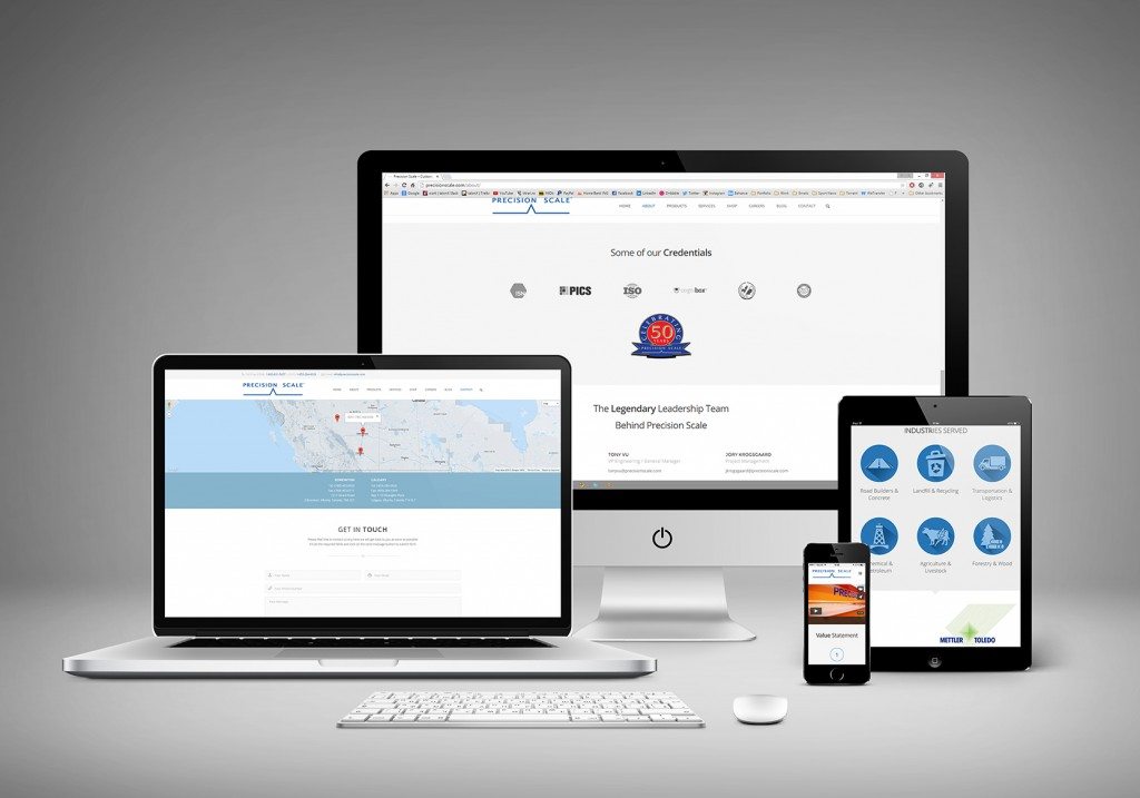 Precision Scale - Calgary Web Design, Branding & Marketing