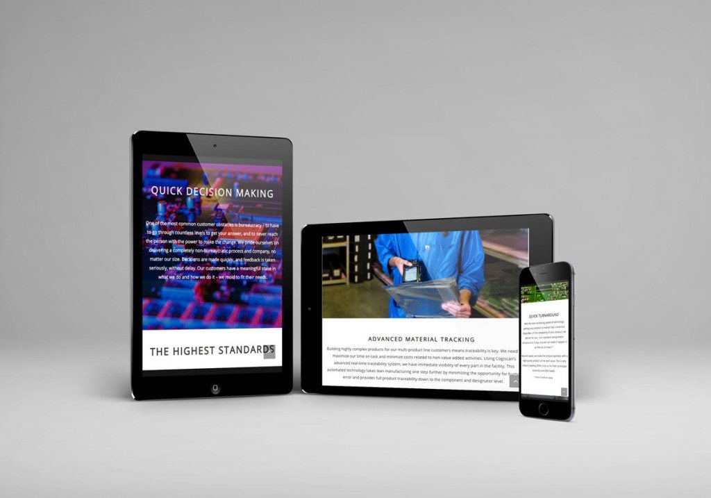 Dynamic Source Manufacturing Web Design