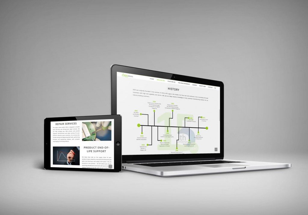 Dynamic Source Manufacturing Web Design